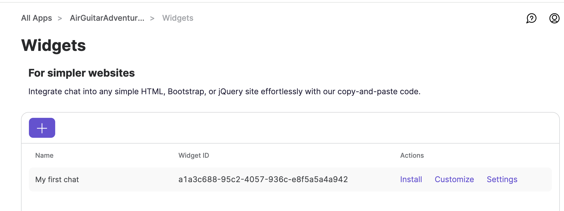 Where can I find my widget settings? – CometChat Help Center